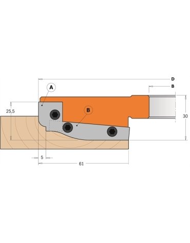 Brand woodworking tools Panel cutter heads by KoaTools® - KoaTools®