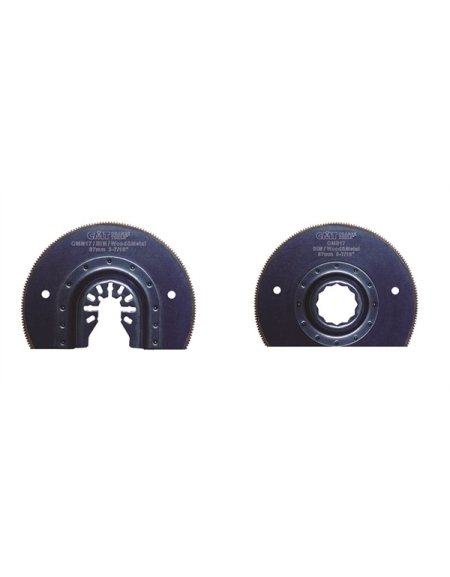 Lames segmentées pour bois et métal - 87mm dans Lames oscillantes ...
