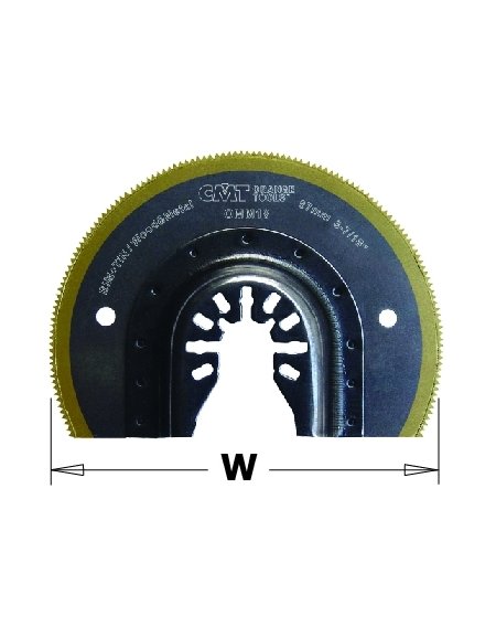 Lames segmentées extra-long-life pour bois et métal - 87mm dans Lames ...